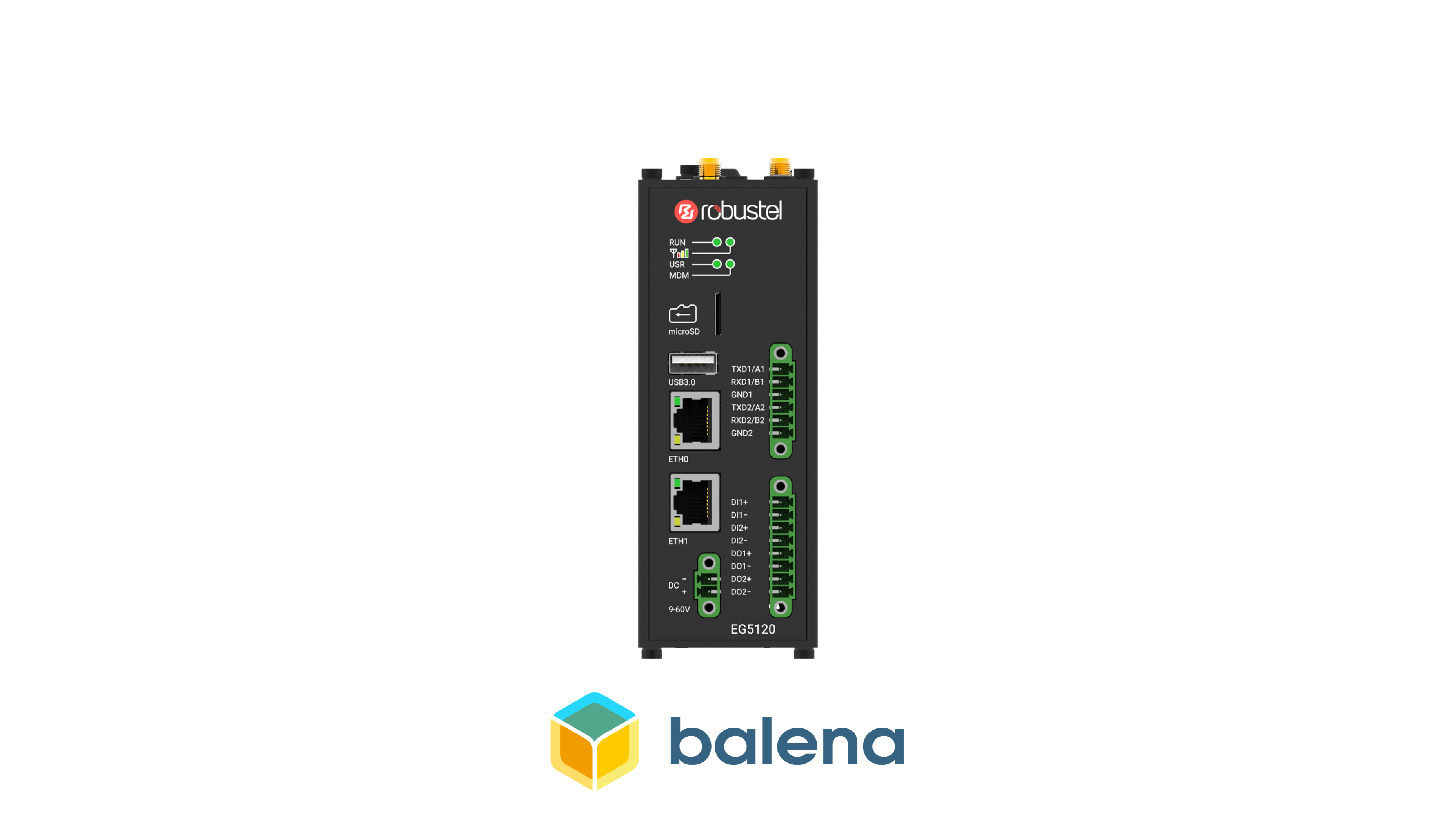 EG5120 Balena OS Industrial IoT Edge Gateway - Robustel